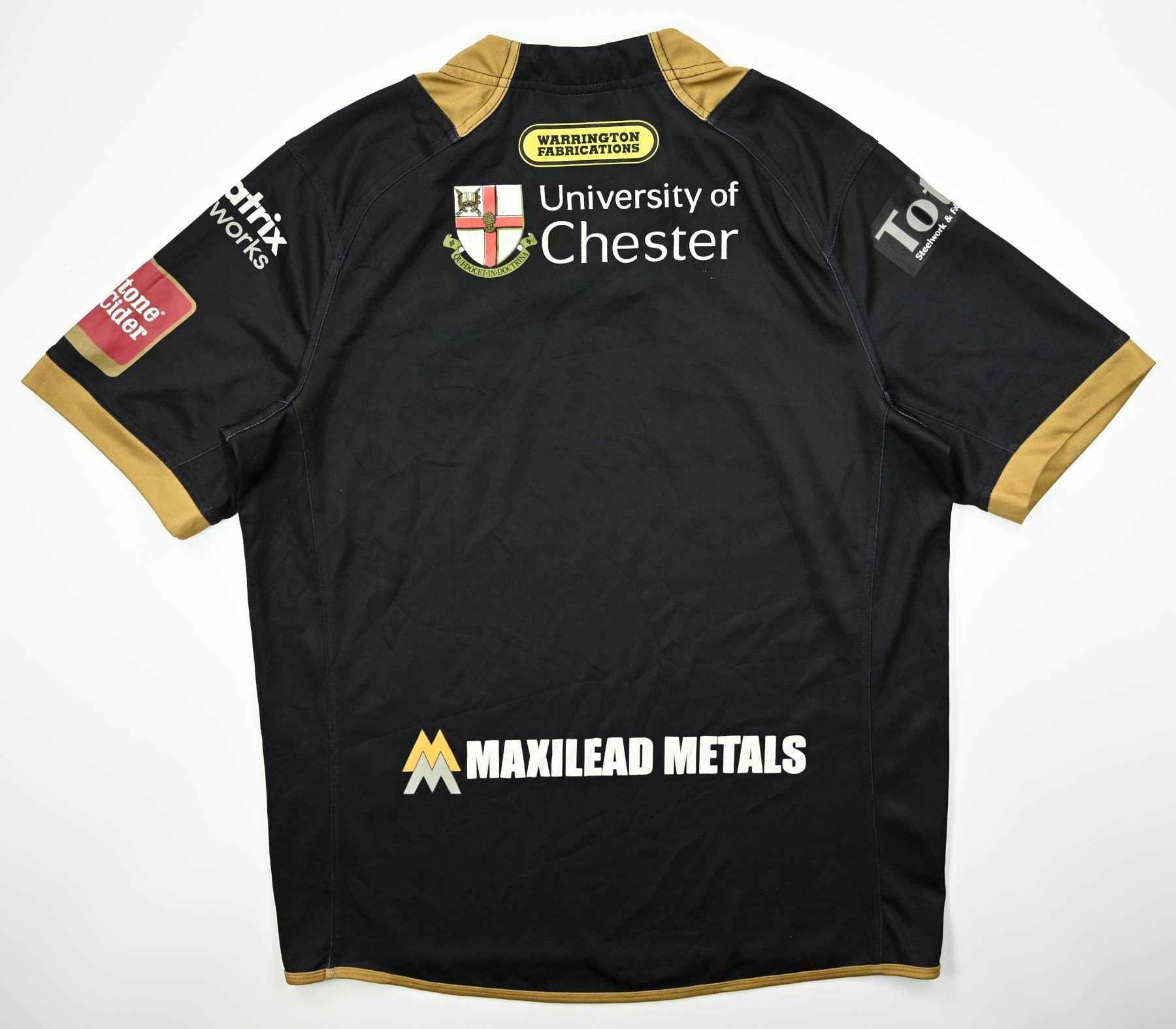 WARRINGTON WOLVES RUGBY SHIRT L Rugby \ Rugby League \ Warrington ...