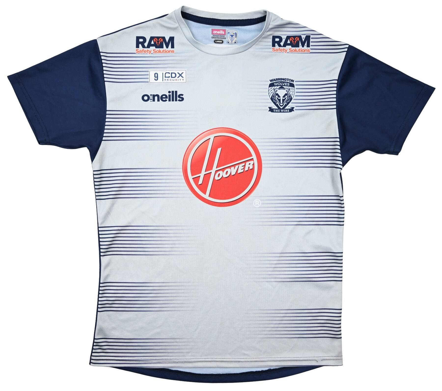 WARRINGTON WOLVES RUGBY SHIRT L Rugby \ Rugby League \ Warrington ...