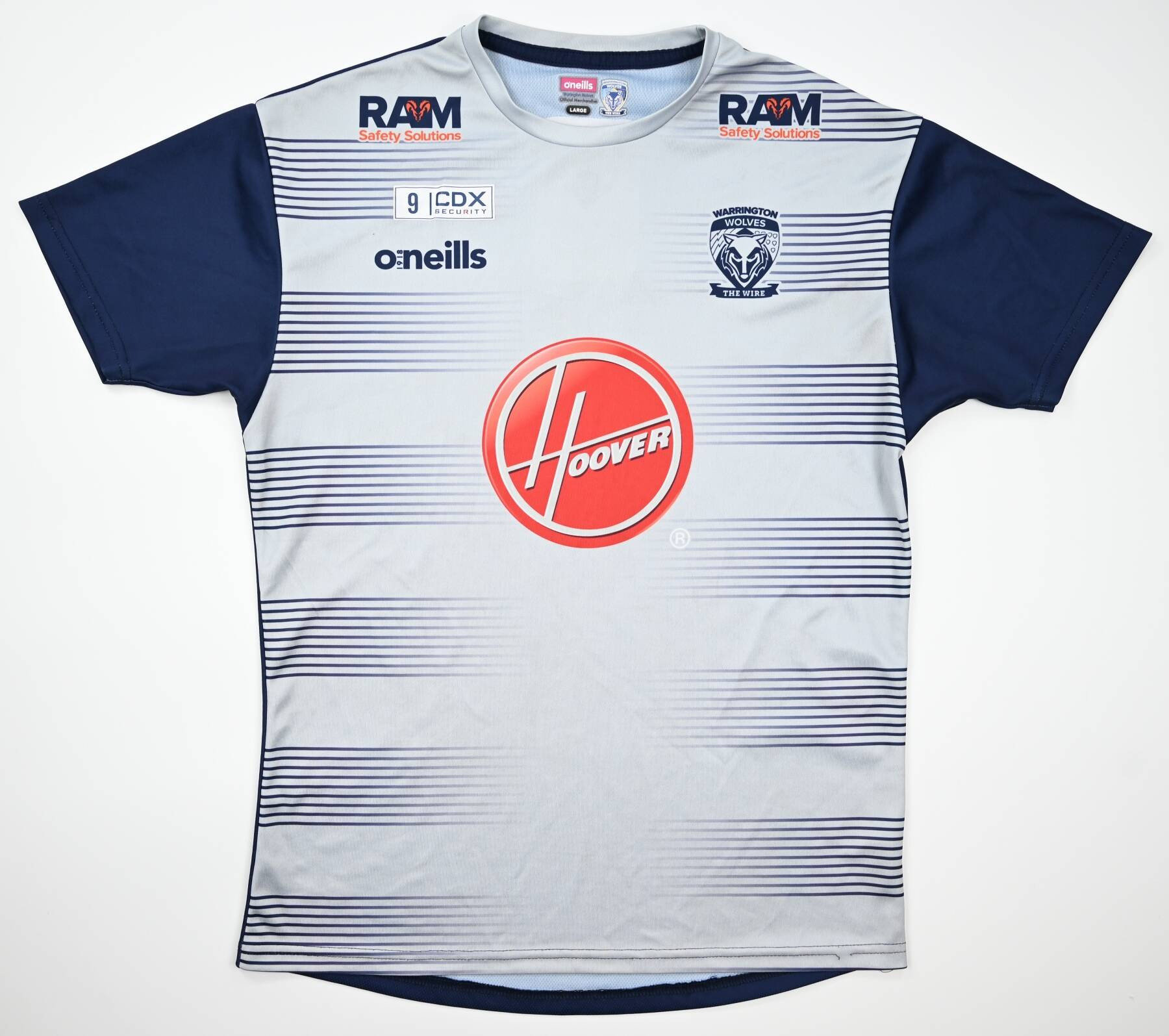 WARRINGTON WOLVES RUGBY SHIRT L Rugby \ Rugby League \ Warrington ...