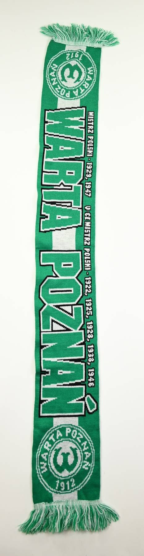 WARTA POZNAŃ MISTRZ POLSKI 1929,1947 V-CE MISTRZ POLSKI 1922,1925,1928,1938,1946 SCARF Other ...