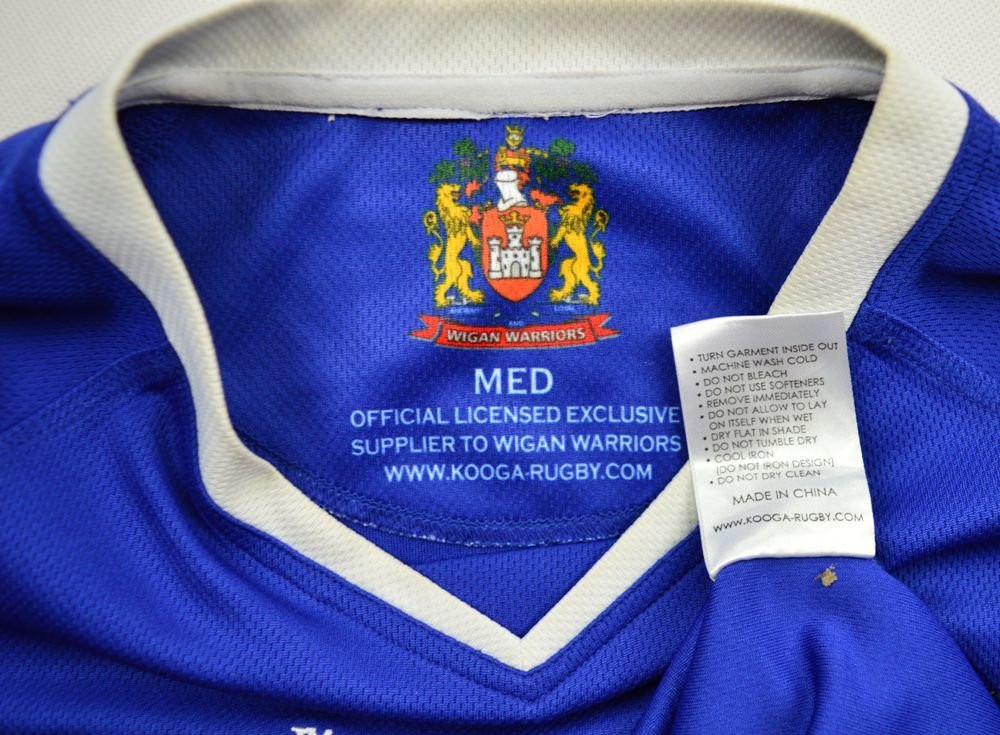 WIGAN WARRIORS RUGBY KOOGA SHIRT M Rugby \ Rugby League \ Wigan ...
