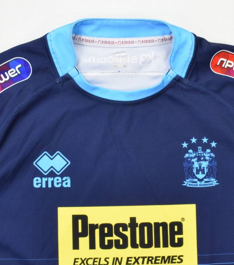 WIGAN WARRIORS RUGBY SHIRT XL Rugby \ Rugby League \ Wigan Warriors ...