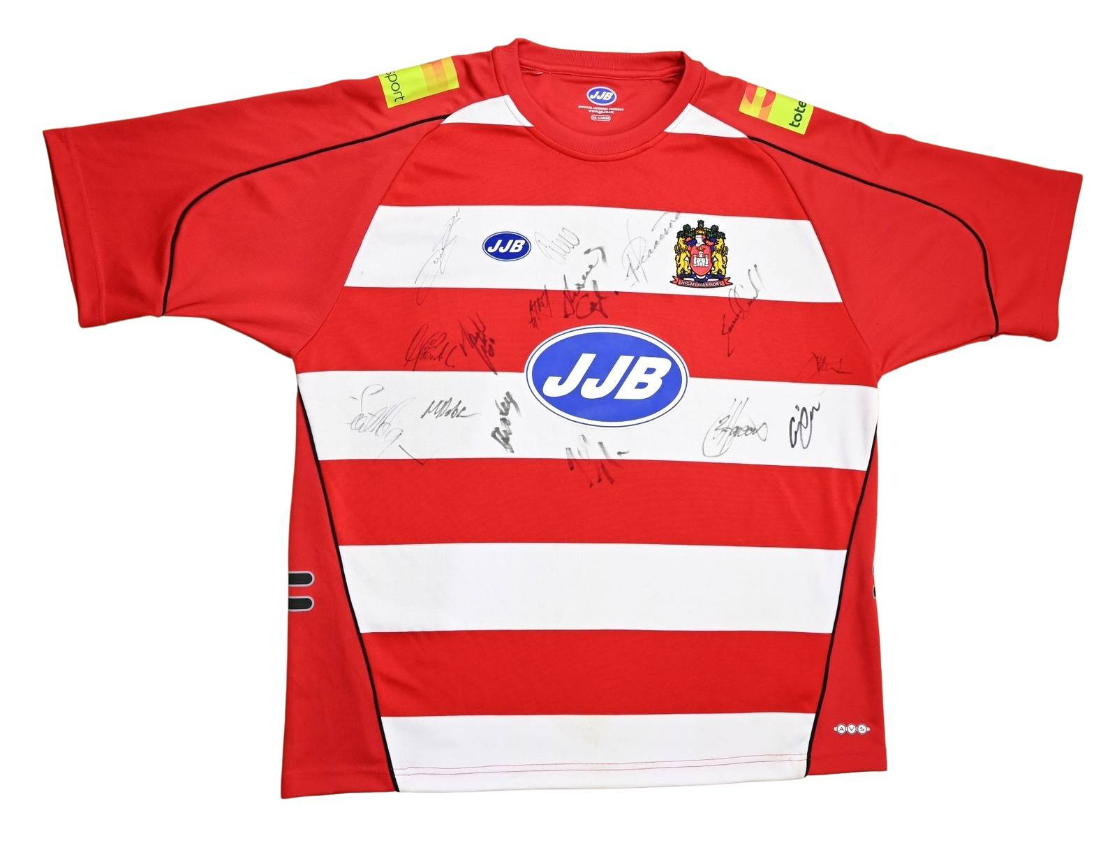 WIGAN WARRIORS RUGBY SHIRT XXL Rugby \ Rugby League \ Wigan Warriors ...