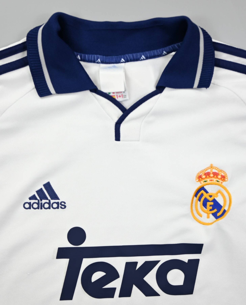 2000-01 REAL MADRID SHIRT M Football / Soccer \ European Clubs ...