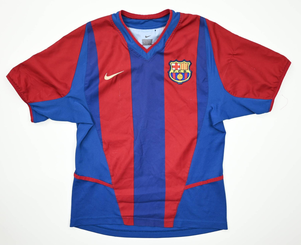 2002-03 FC BARCELONA SHIRT M. BOYS Football / Soccer \ European Clubs ...