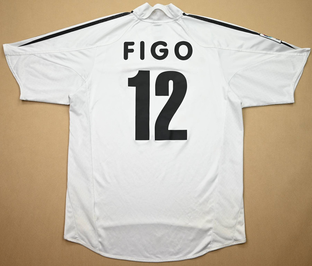 2004-05 REAL MADRID *FIGO* SHIRT M Football / Soccer \ European Clubs ...