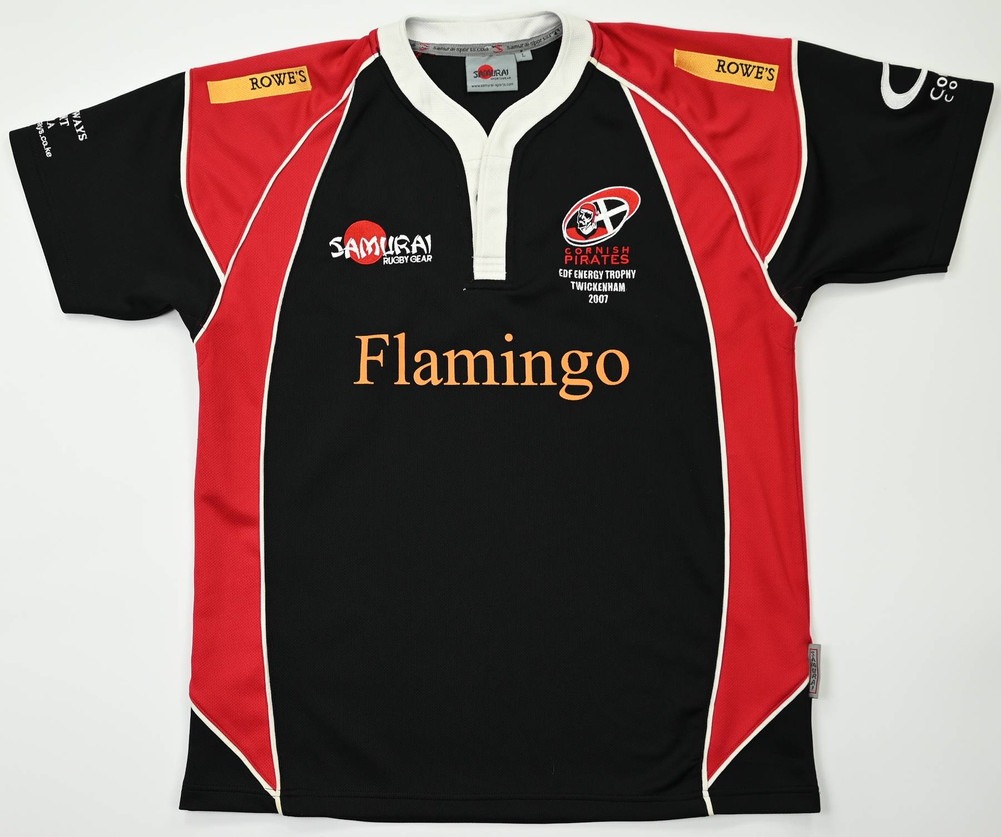 CORNISH PIRATES RUGBY SHIRT L Rugby \ Rugby Union \ Other | Classic ...