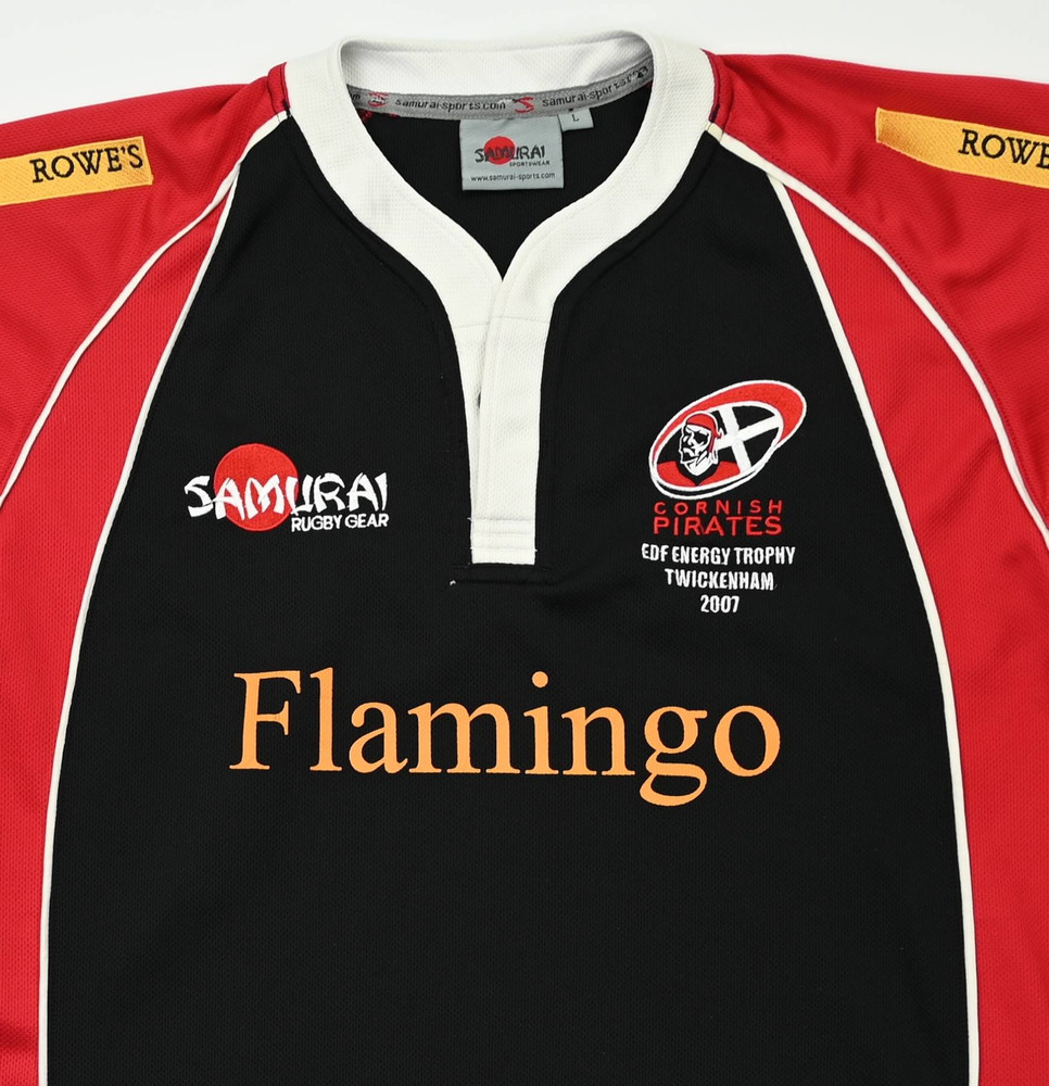 CORNISH PIRATES RUGBY SHIRT L Rugby \ Rugby Union \ Other | Classic ...