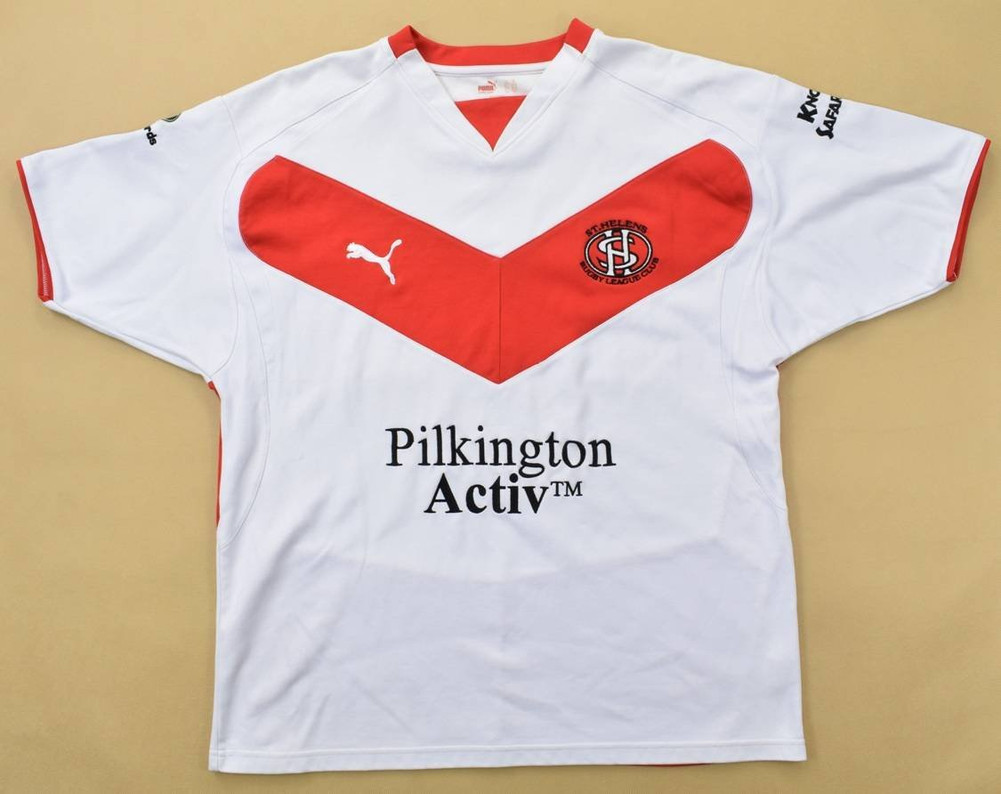 ST HELENS RUGBY PUMA SHIRT XL Rugby \ Rugby League \ St Helens ...