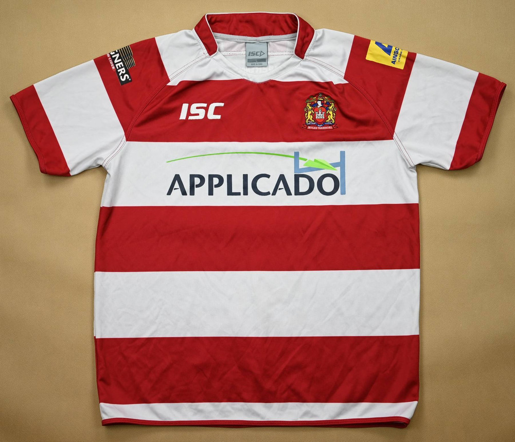 WIGAN WARRIORS RUGBY SHIRT L Rugby \ Rugby League \ Wigan Warriors ...