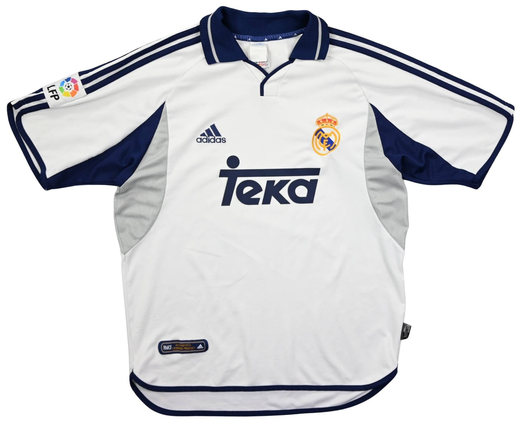 2000-01 REAL MADRID SHIRT M Spanish Clubs \ Real Madrid | Classic ...