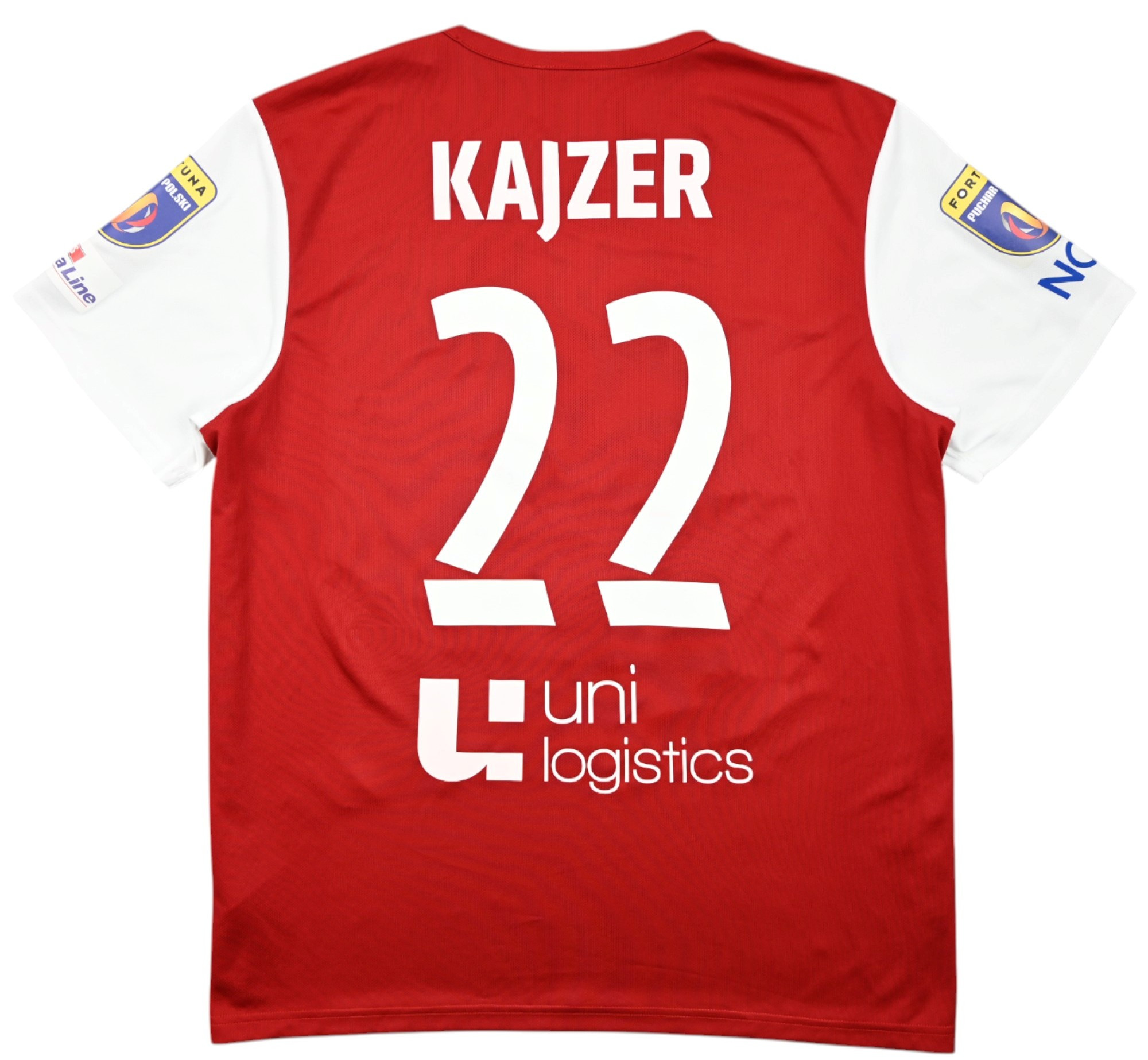 2021-22 ARKA GDYNIA *KAJZER* MATCH ISSUE SHIRT L Other leagues \ Polish Clubs | Classic-Shirts.com