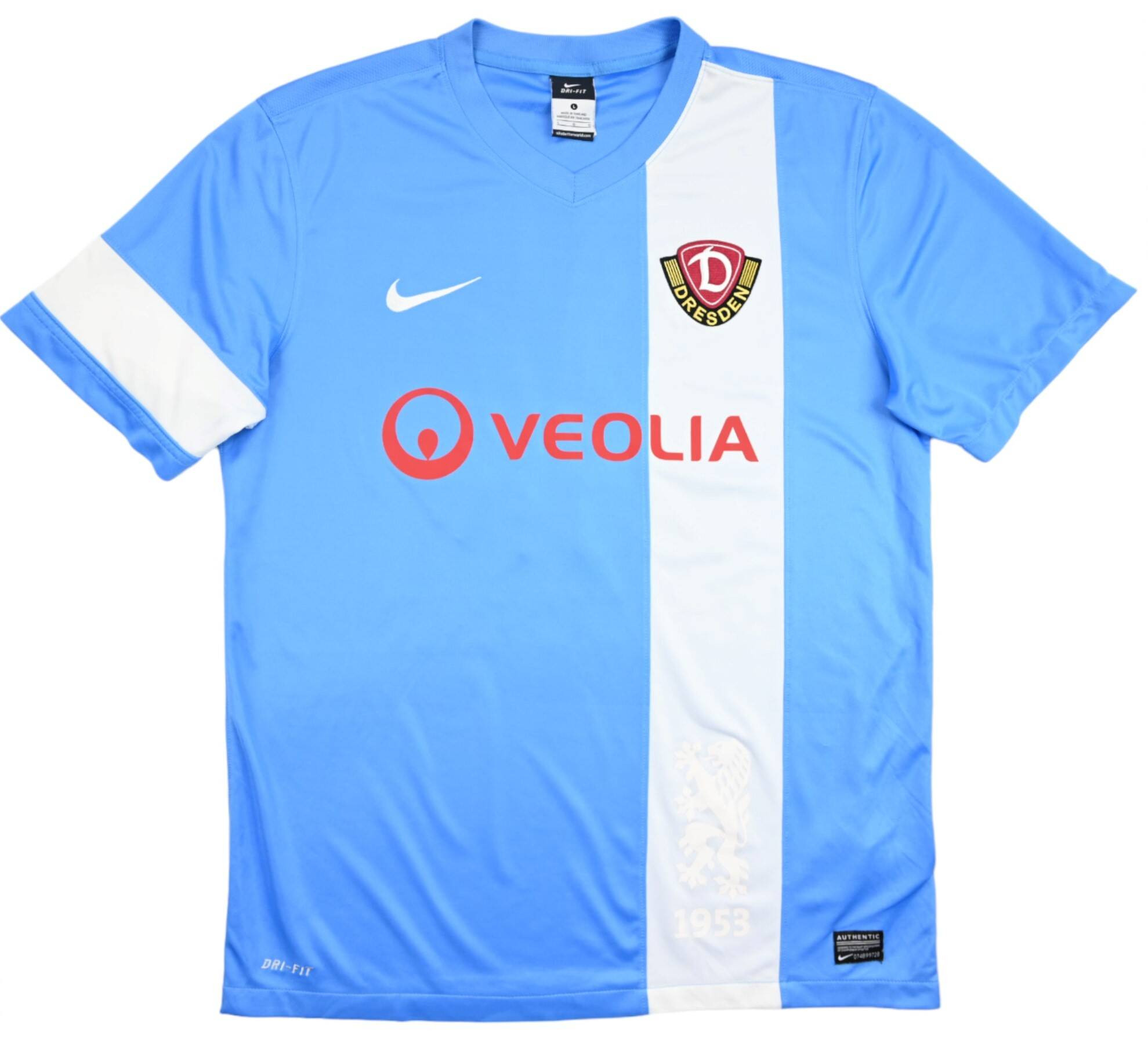 2013-14 DYNAMO DRESDEN SHIRT L German Clubs \ Dynamo Dresden | Classic ...