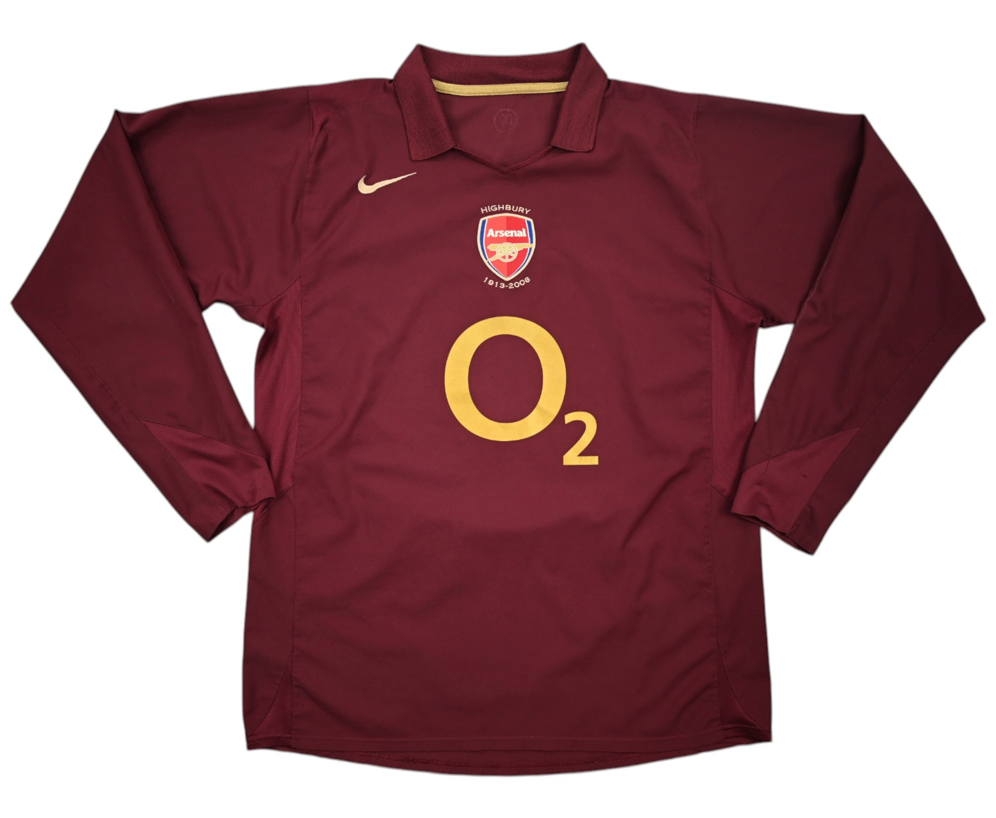 2005-06 ARSENAL LONDON LONGSLEEVE M Premier League \ Arsenal FC ...