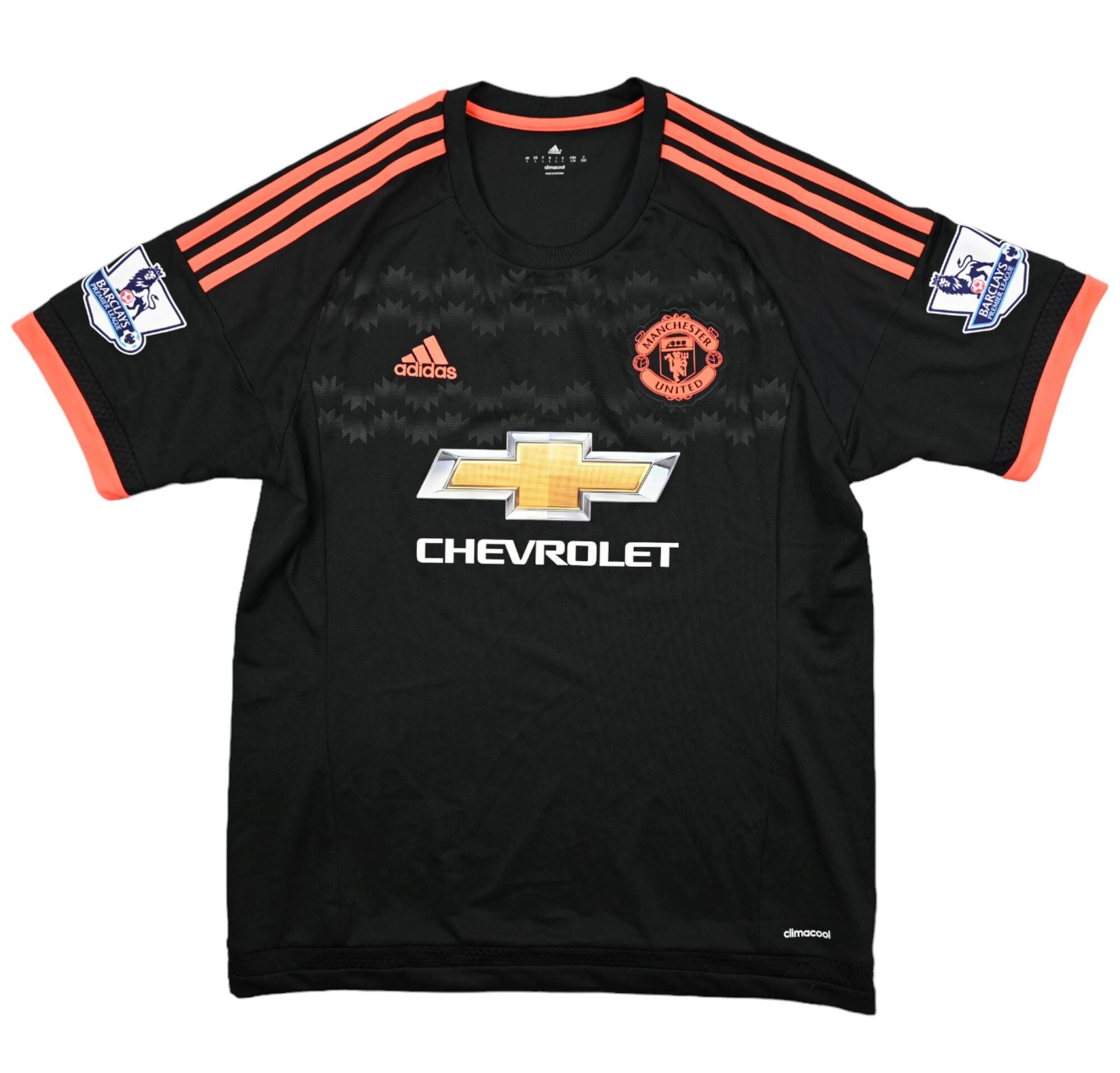 2015-16 MANCHESTER UNITED *ROONEY* SHIRT L Premier League \ Manchester ...