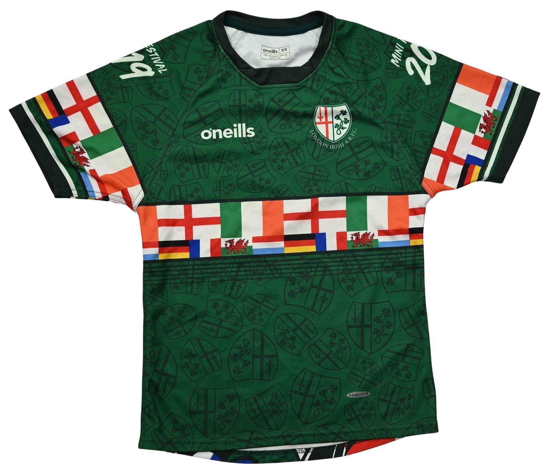 LONDON IRISH RUGBY SHIRT XS Rugby \ Rugby Union \ London Irish ...