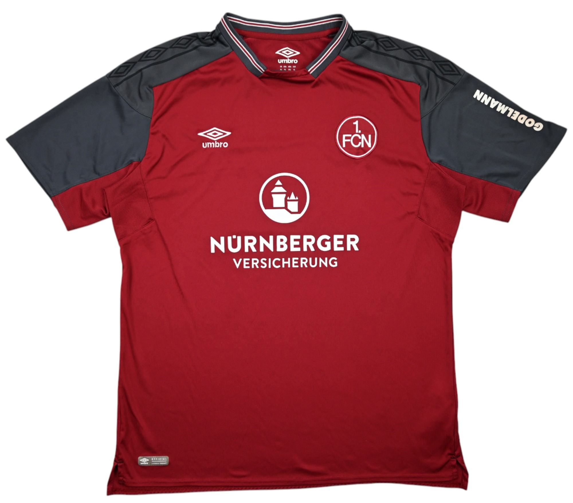 2017-18 NURNBERG SHIRT XL German Clubs \ Nurnberg New in | Classic-Shirts.com