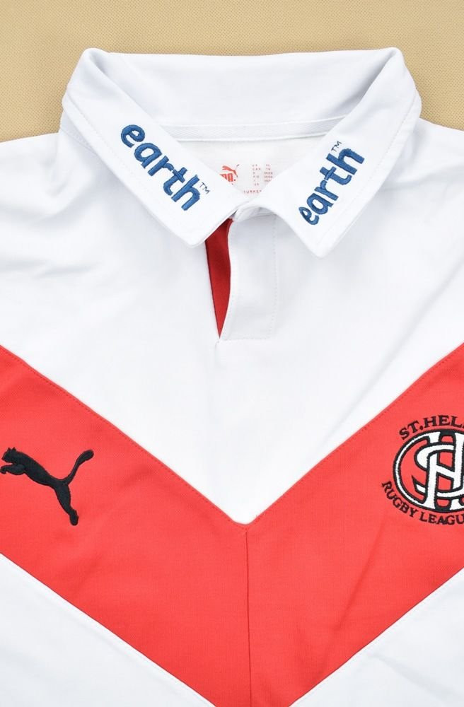 ST HELENS RUGBY PUMA SHIRT XL Rugby \ Rugby League \ St Helens ...