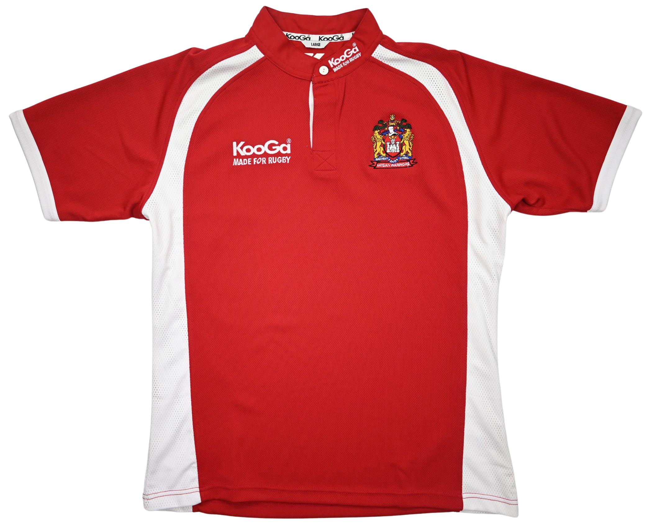 WIGAN WARRIORS RUGBY SHIRT L Rugby \ Rugby League \ Wigan Warriors ...