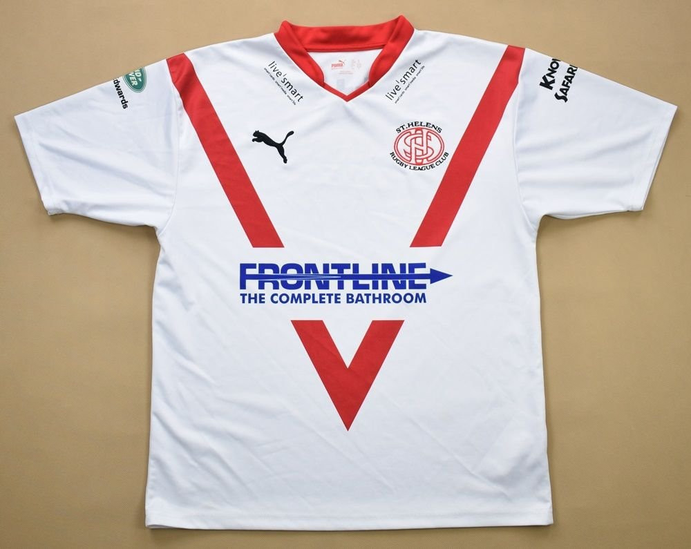 ST. HELENS RUGBY PUMA SHIRT S Rugby \ Rugby League \ St Helens ...
