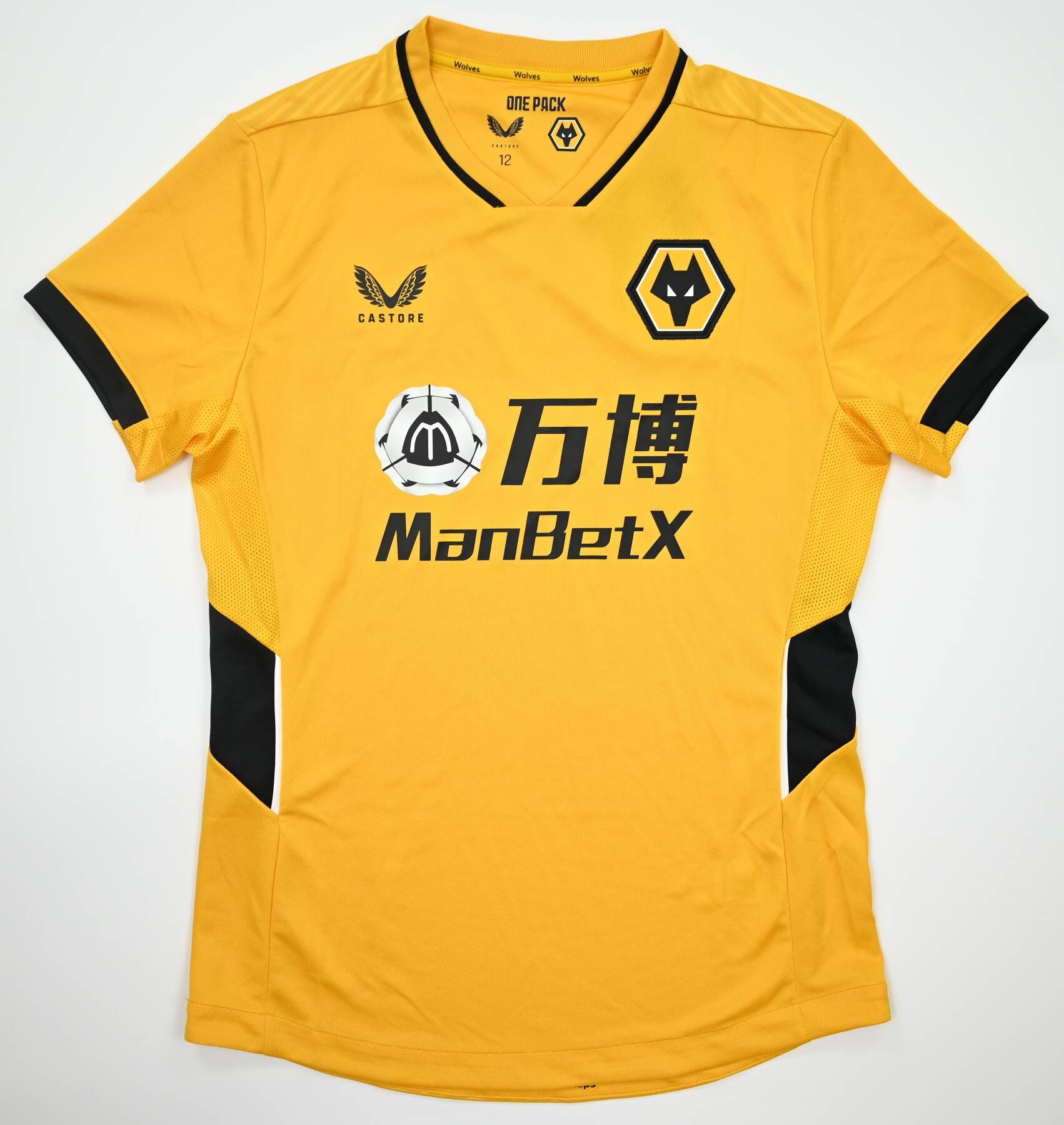 2021-22 WOLVERHAMPTON WANDERERS SHIRT WOMENS L Premier League ...