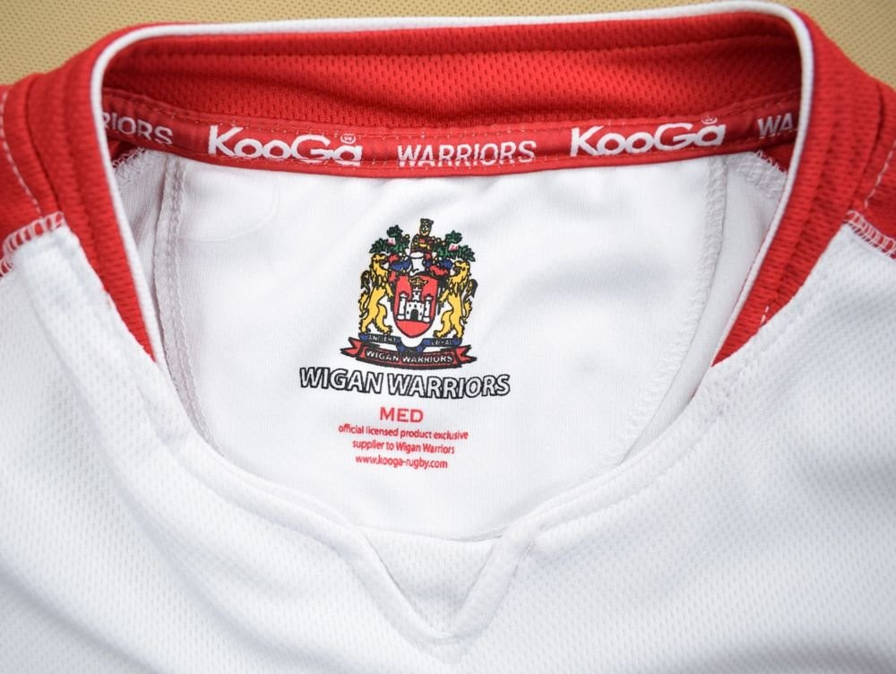 WIGAN WARRIORS RUGBY KOOGA SHIRT M Rugby \ Rugby League \ Wigan ...