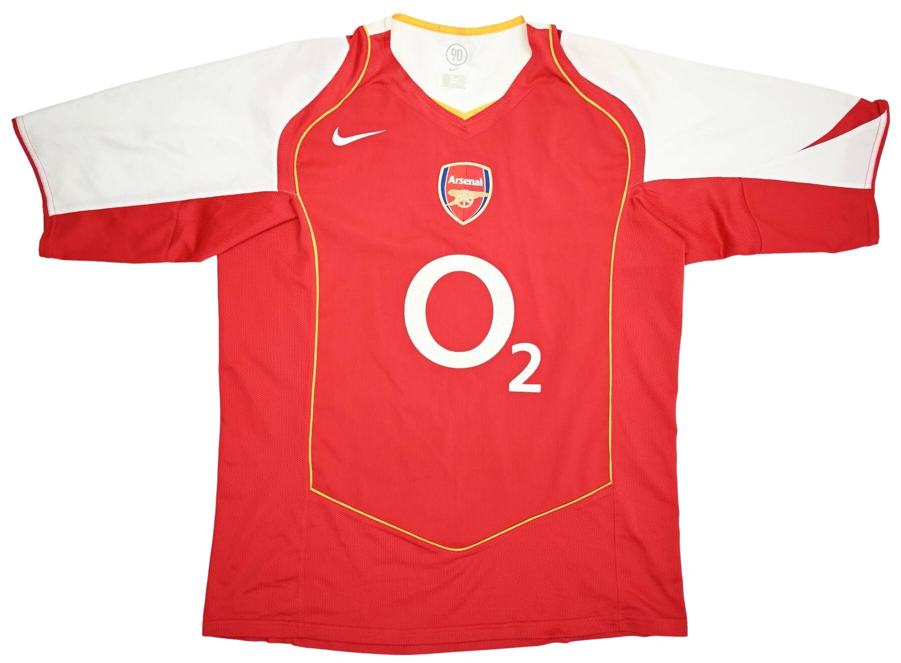 2004-05 ARSENAL LONDON SHIRT XL Premier League \ Arsenal FC | Classic ...