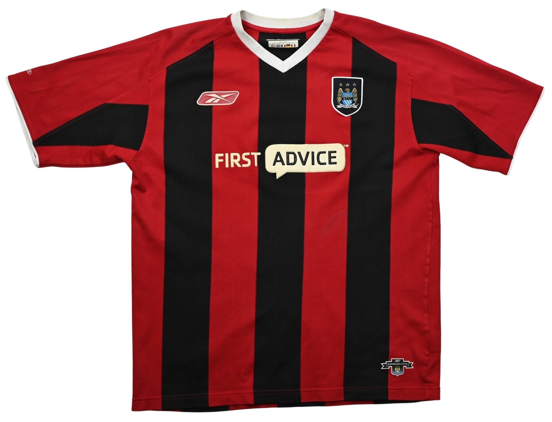 2003-04 MANCHESTER CITY SHIRT L Premier League \ Manchester City ...