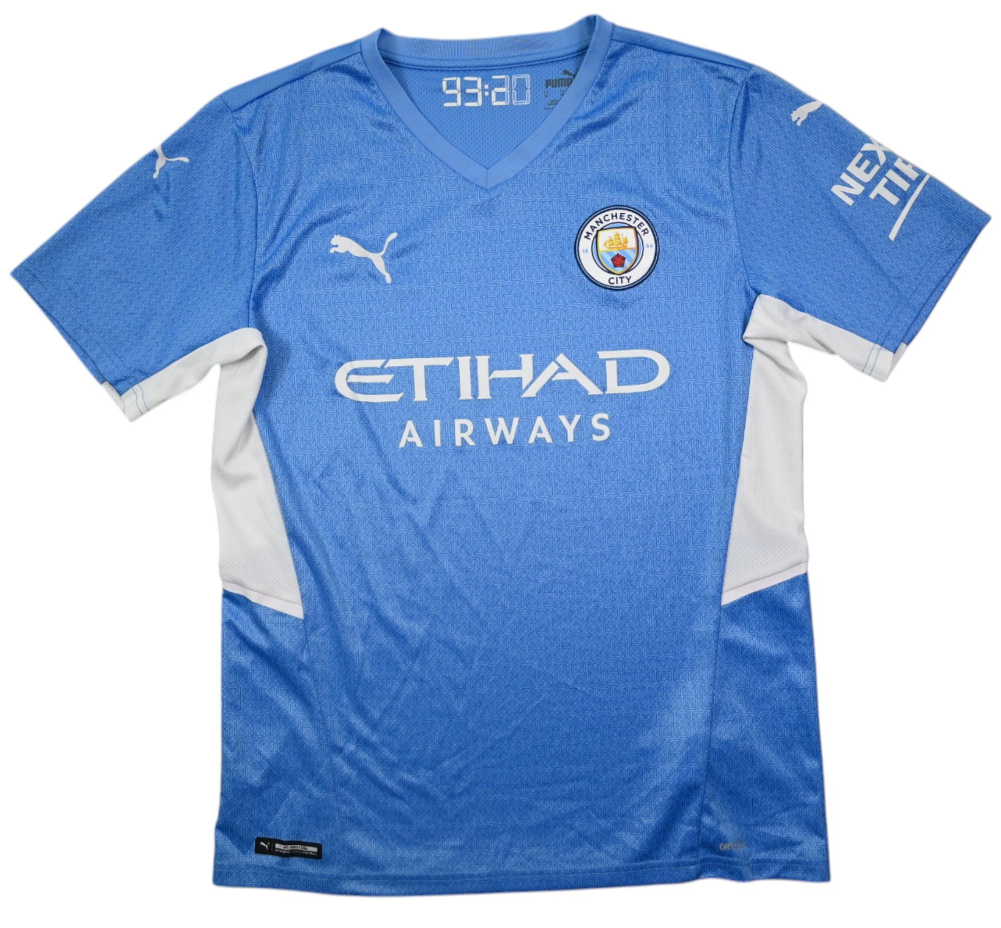 2021-22 MANCHESTER CITY SHIRT M Premier League \ Manchester City New in ...