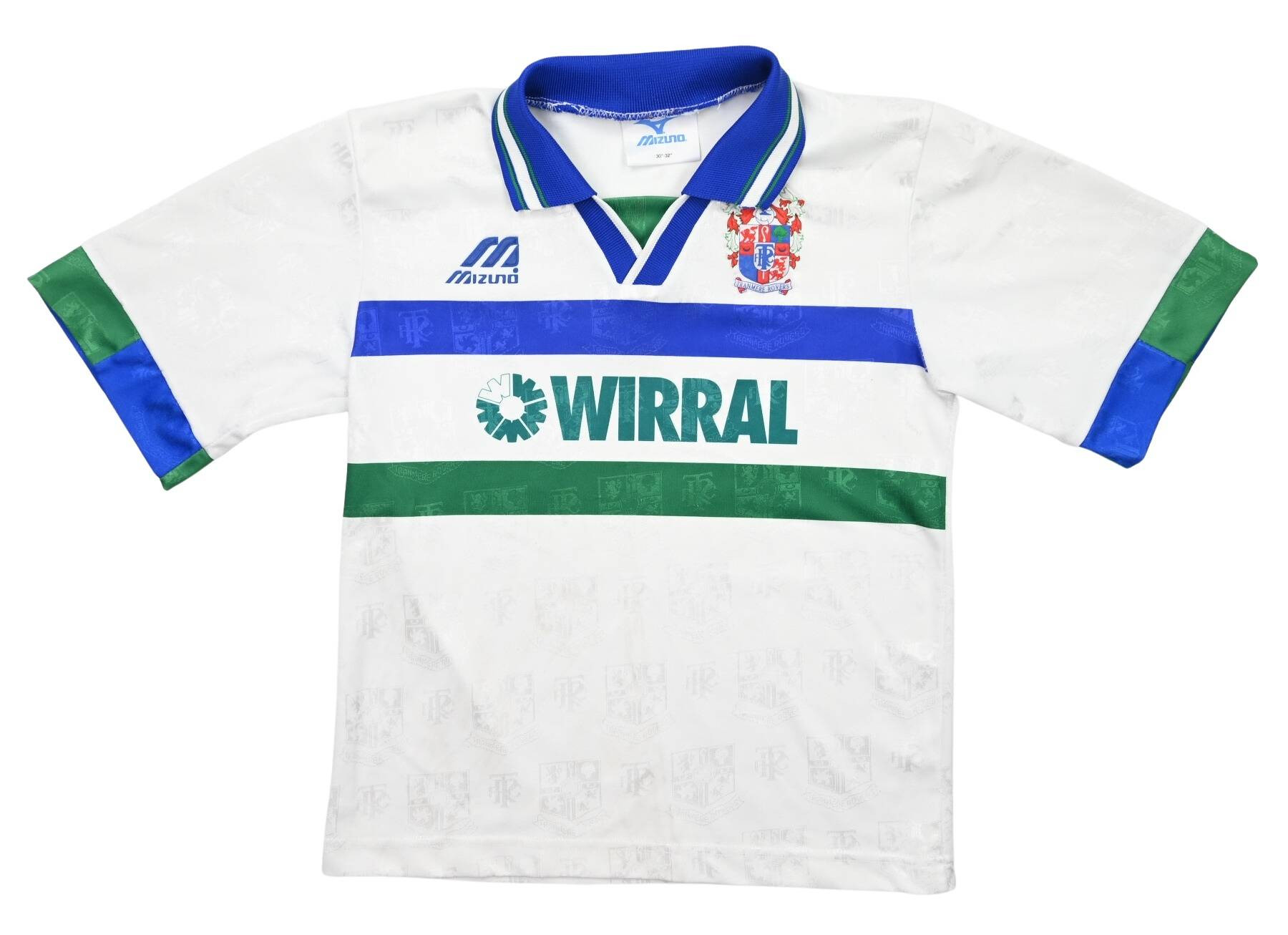 1995-97 TRANMERE ROVERS SHIRT M. BOYS Other leagues \ Other UK Clubs ...