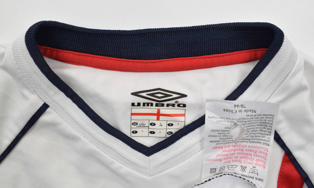 2001-03 ENGLAND SHIRT L National Teams \ Europe \ England | Classic ...