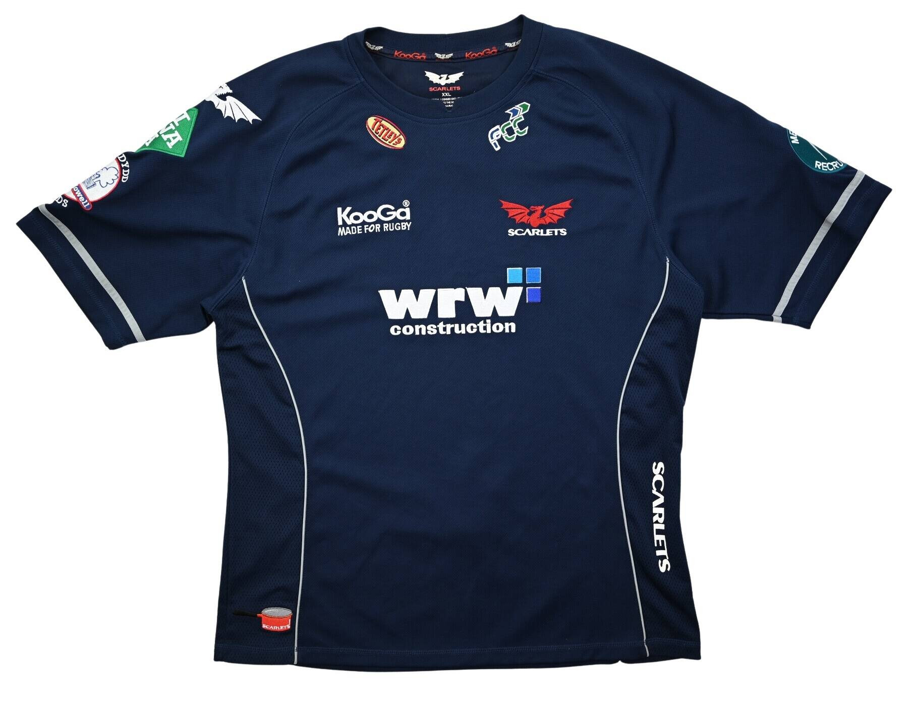 SCARLETS RUGBY KOOGA SHIRT L Rugby \ Rugby Union \ Scarlets | Classic ...