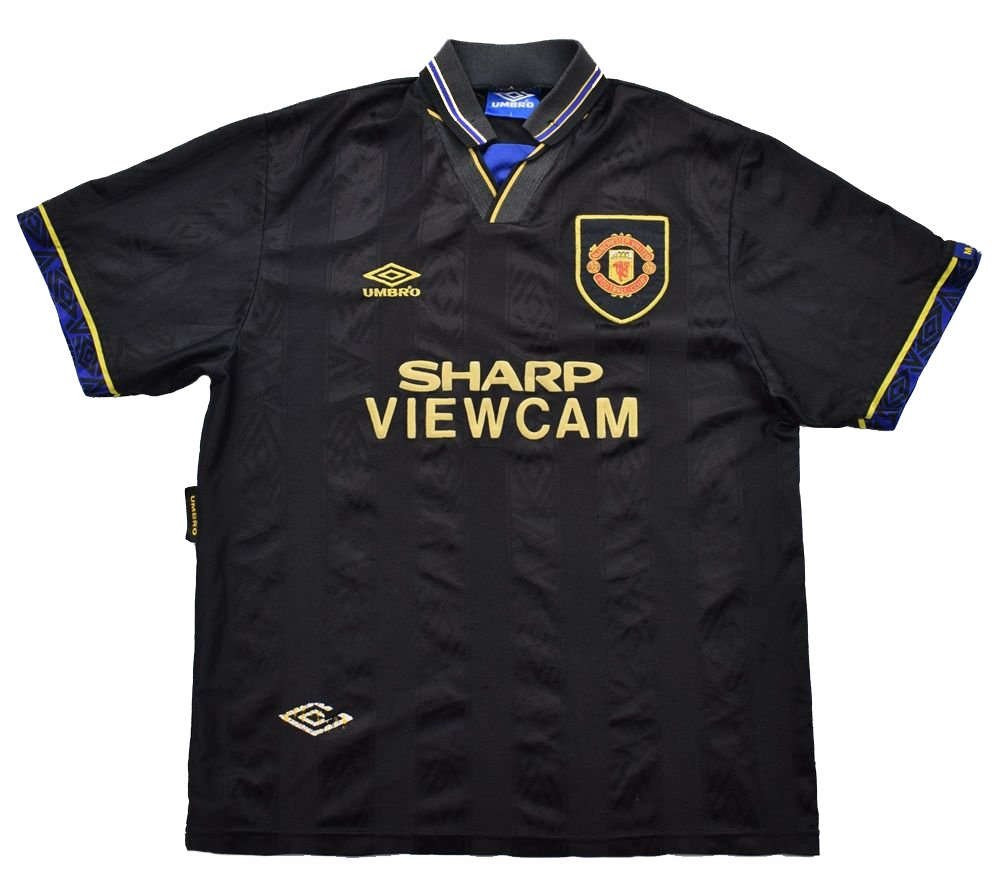 1993-95 MANCHESTER UNITED *SHARPE* SHIRT XXL Premier League ...