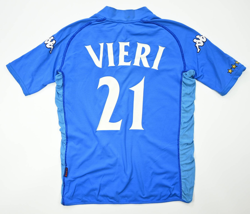 2002 ITALY *VIERI* SHIRT S National Teams \ Europe \ Italy | Classic ...