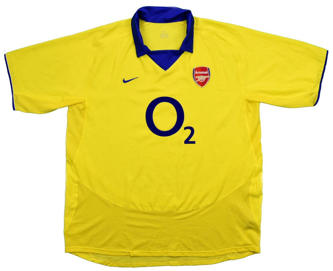 2003-05 ARSENAL LONDON SHIRT L Premier League \ Arsenal FC | Classic ...