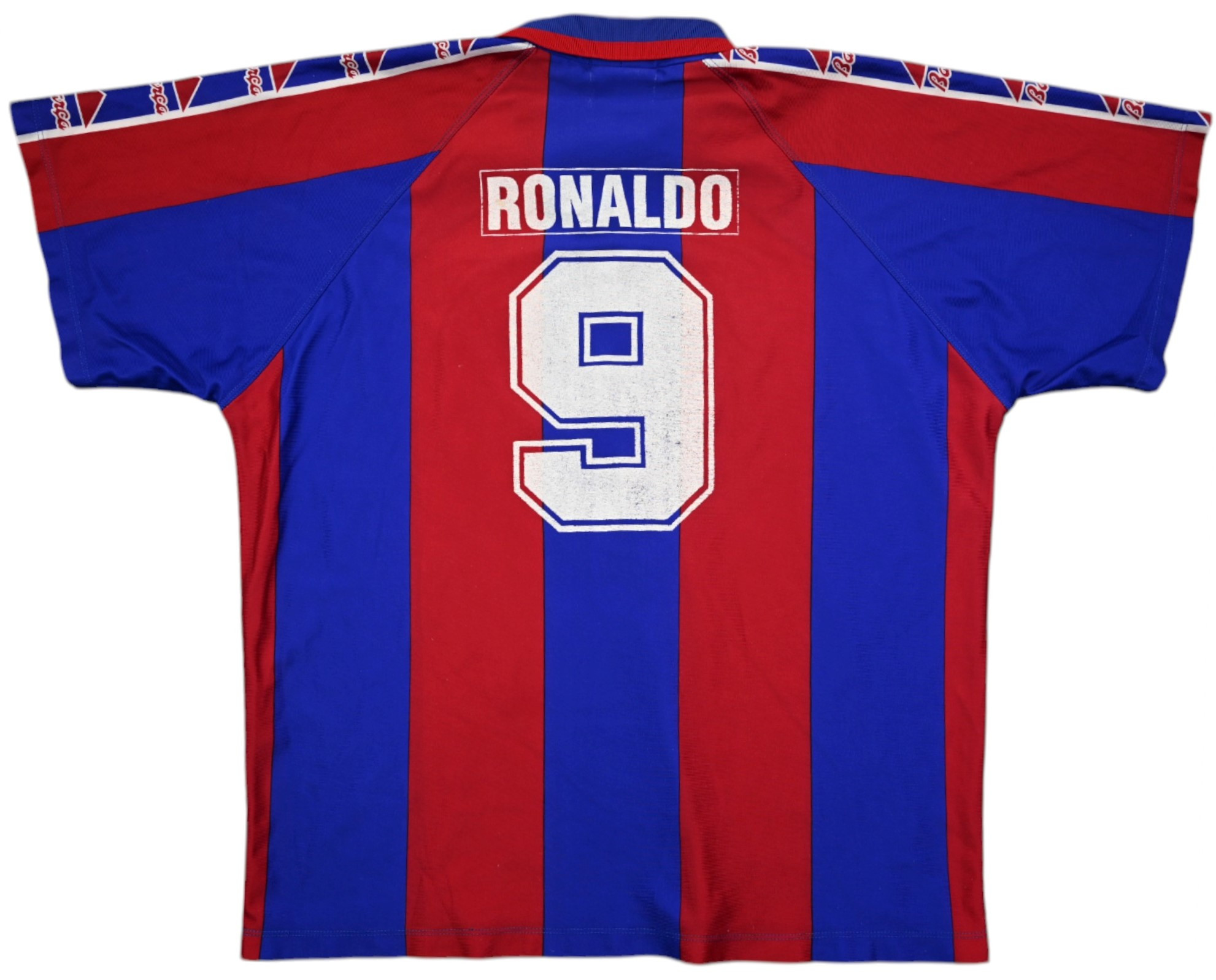 1995-97 BARCELONA *RONALDO* SHIRT L Spanish Clubs \ FC Barcelona ...