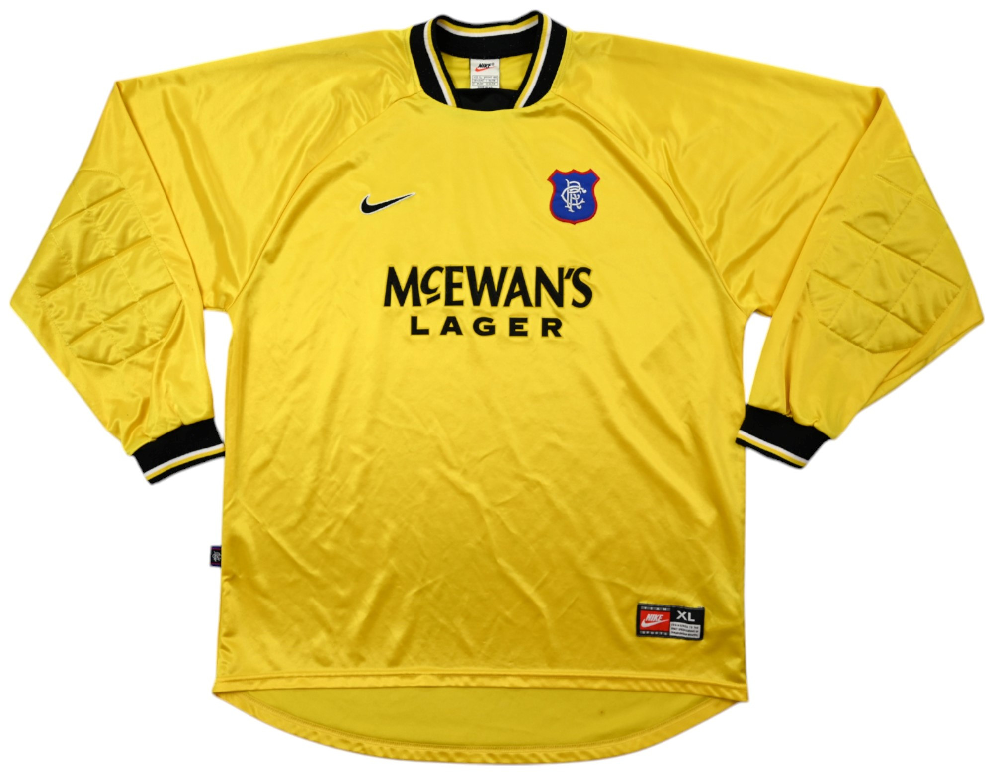 1997-99 GLASGOW RANGERS GOALKEEPER LONGSLEEVE XL Other leagues \ Other ...