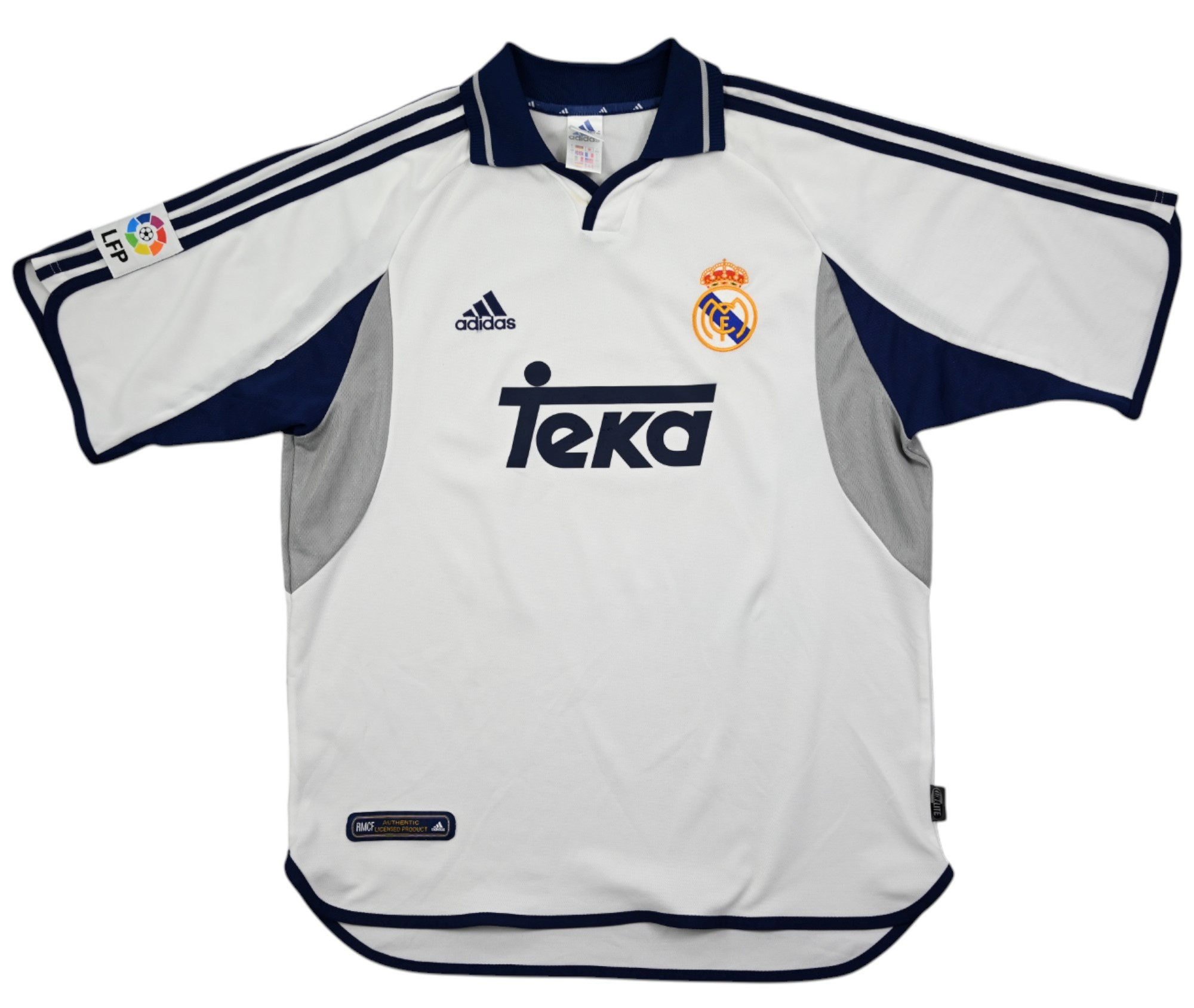 2000-01 REAL MADRID SHIRT L Spanish Clubs \ Real Madrid New in ...