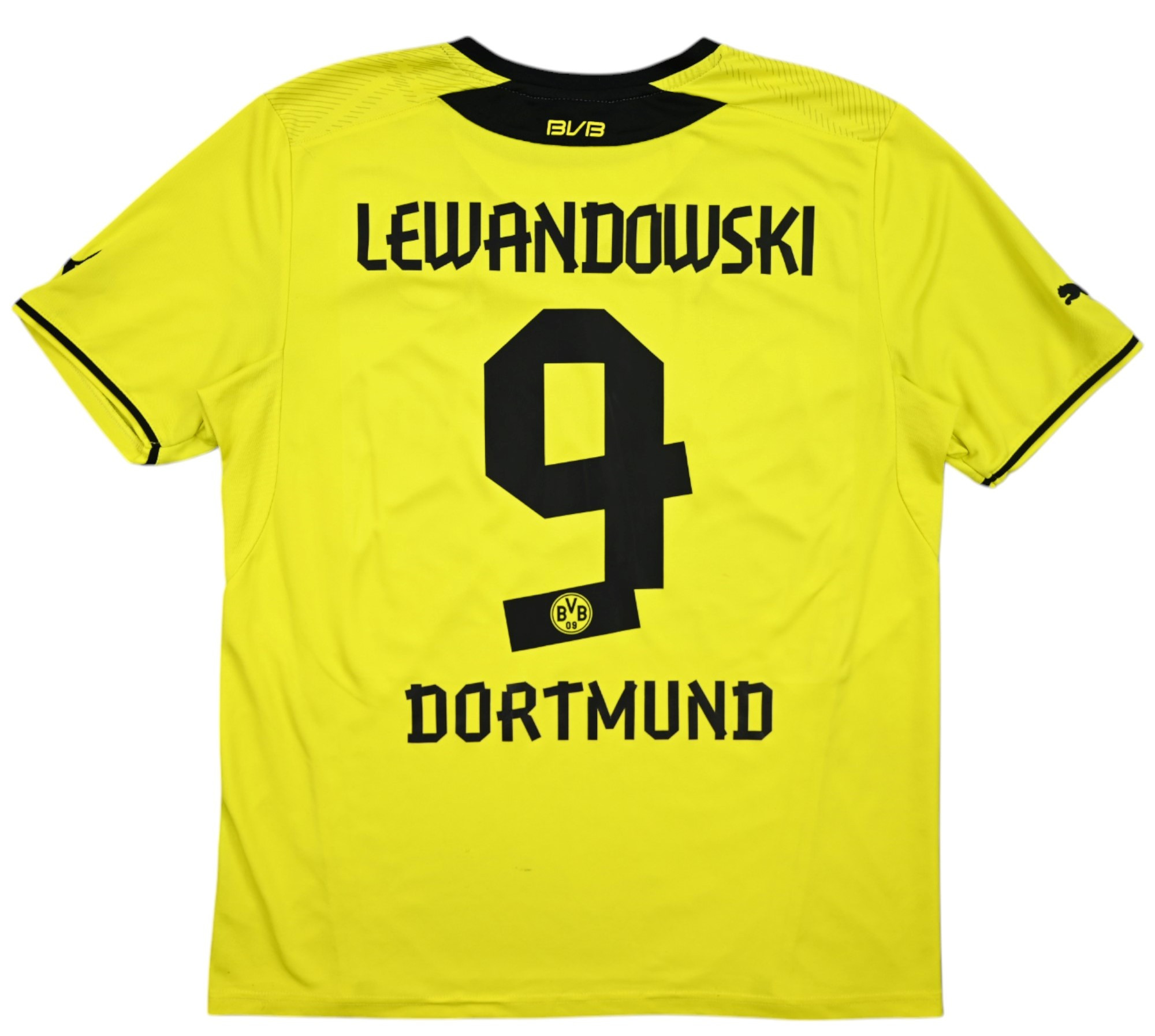 2013-14 BORUSSIA DORTMUND *LEWANDOWSKI* SHIRT M German Clubs \ Borussia ...