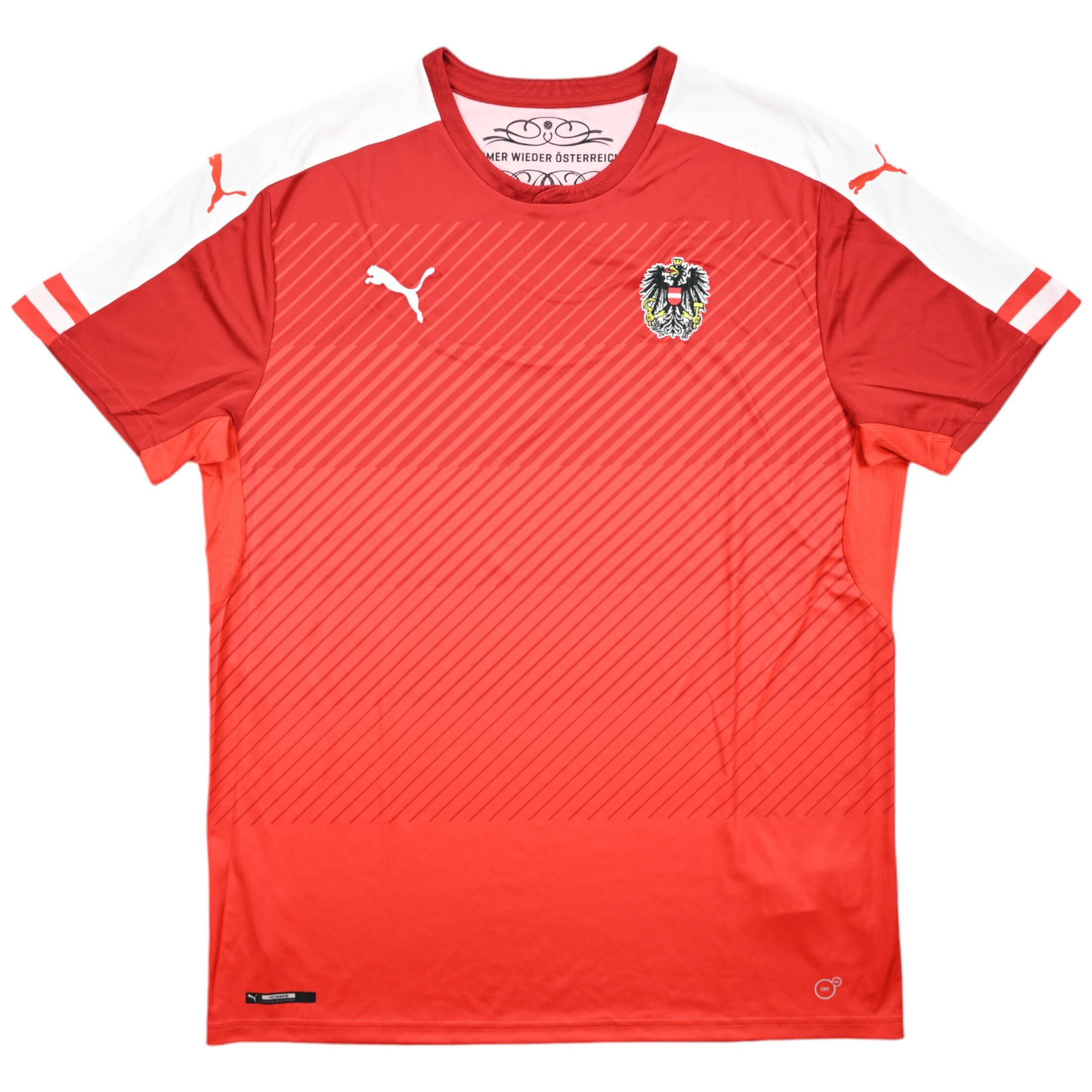 2016-17 AUSTRIA SHIRT XL National Teams \ Europe \ Other European Teams ...
