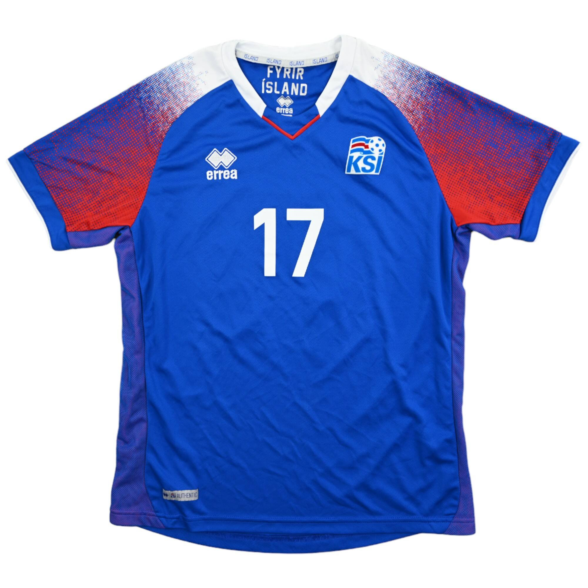 2018-19 ICELAND *GUNNARSSON* SHIRT L National Teams \ Europe \ Other European Teams | Classic ...