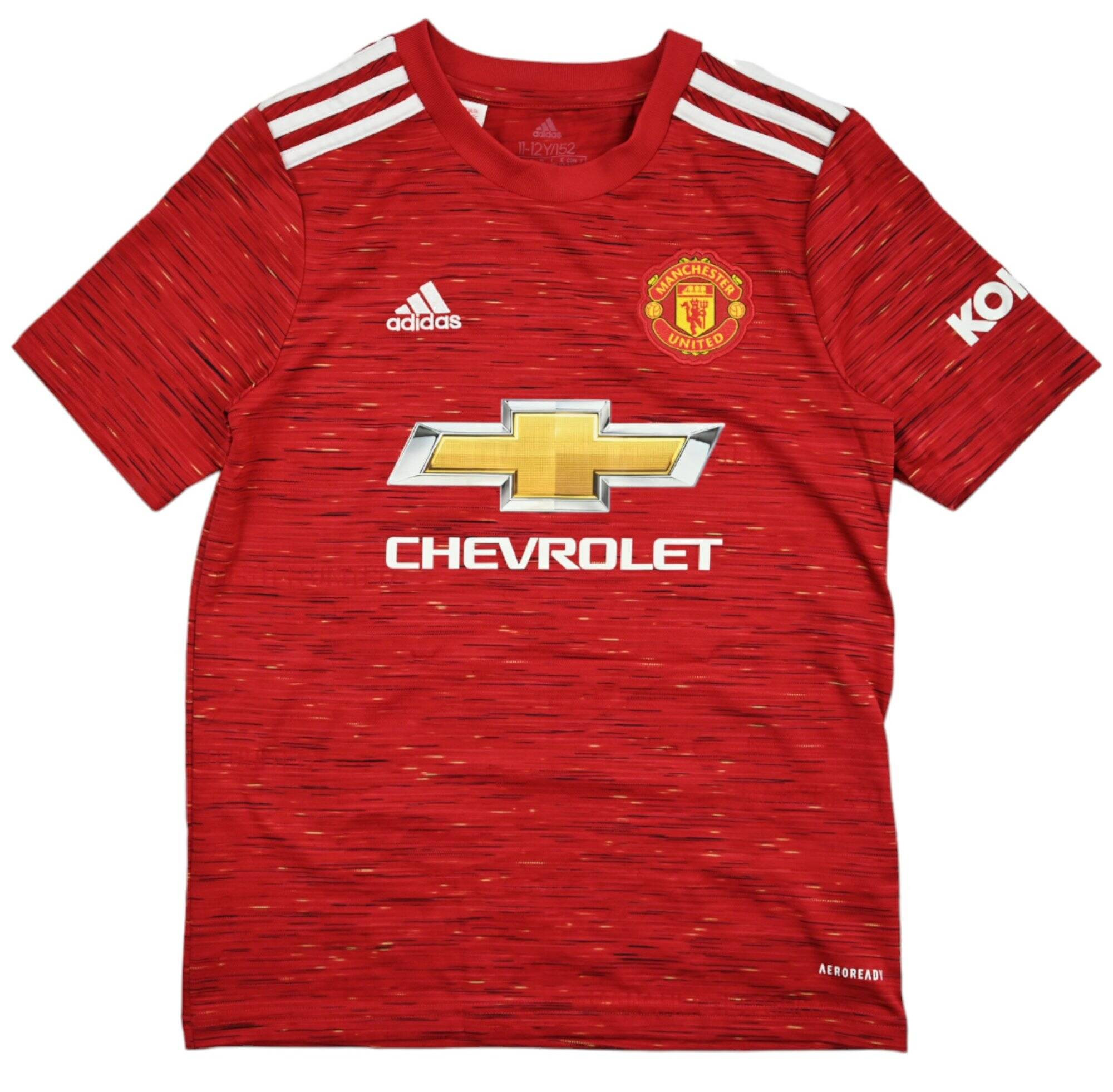 2020-21 MANCHESTER UNITED SHIRT M. BOYS Premier League \ Manchester ...