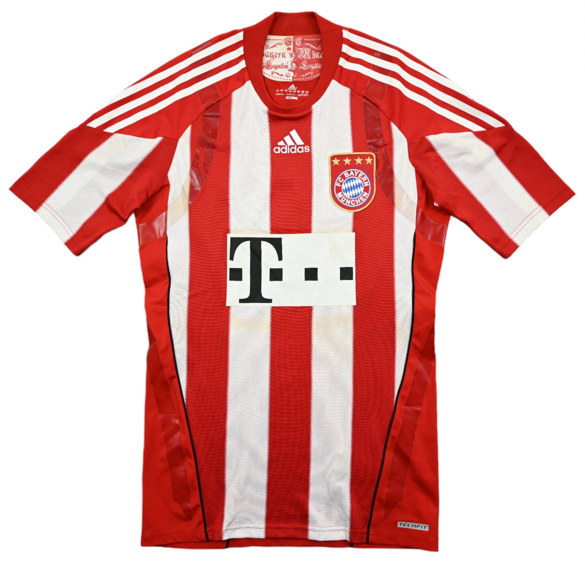 2010-11 BAYERN MUNCHEN TECHFIT PLAYER ISSUE SHIRT L German Clubs \ Bayern Munchen | Classic ...