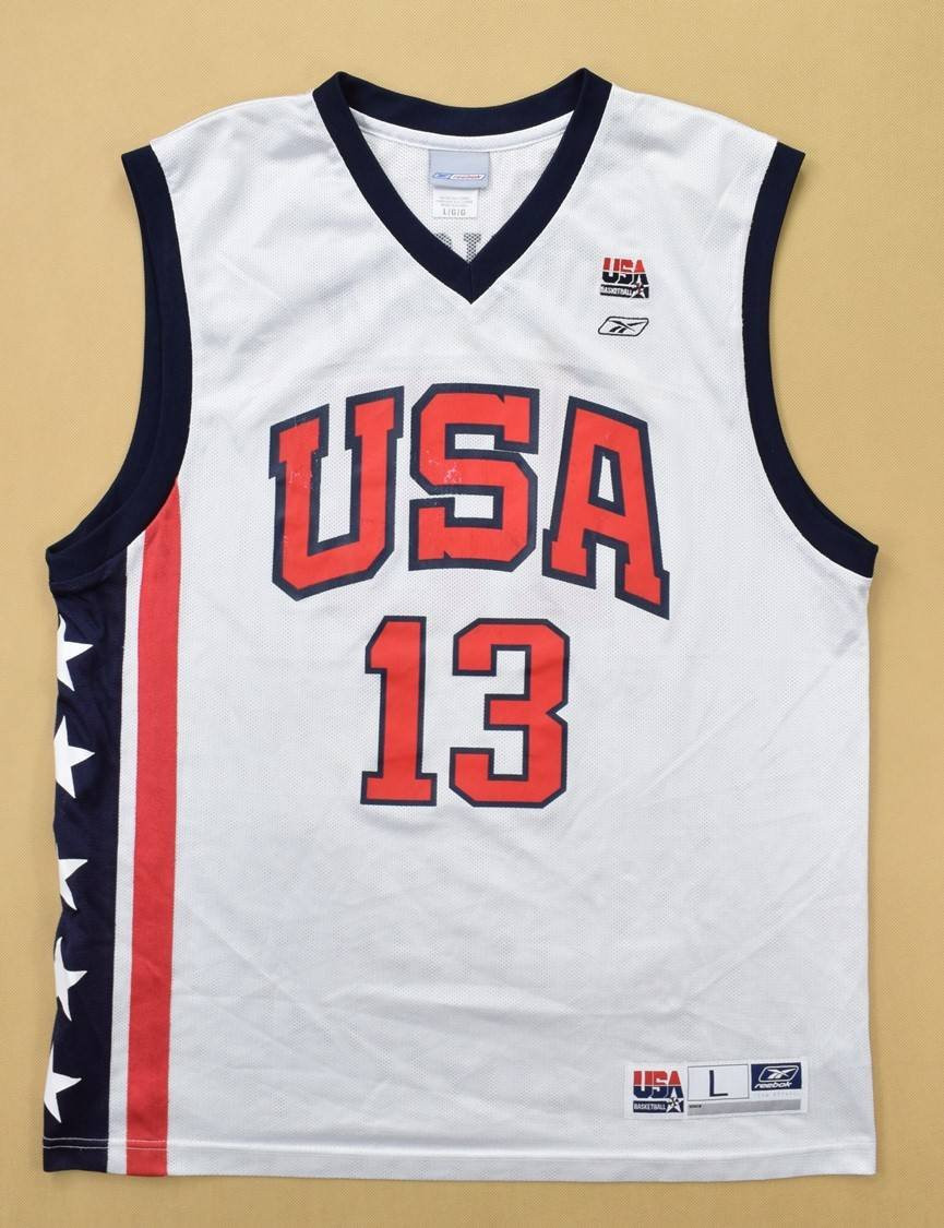 USA *DUNCAN* BASKETBALL SHIRT L Other sports \ Basketball | Classic ...