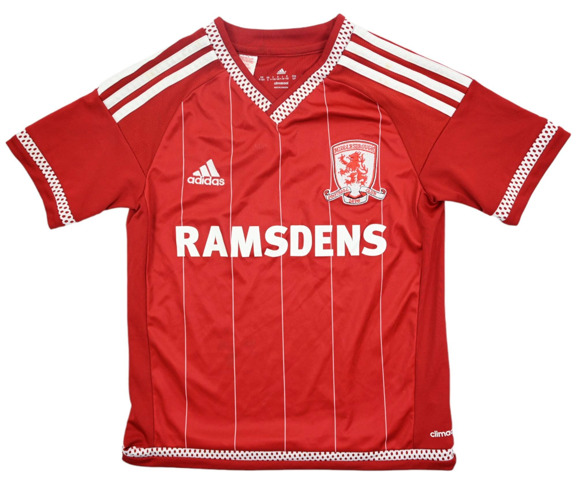 2015-16 MIDDLESBROUGH SHIRT S. BOYS Other leagues \ Championship ...