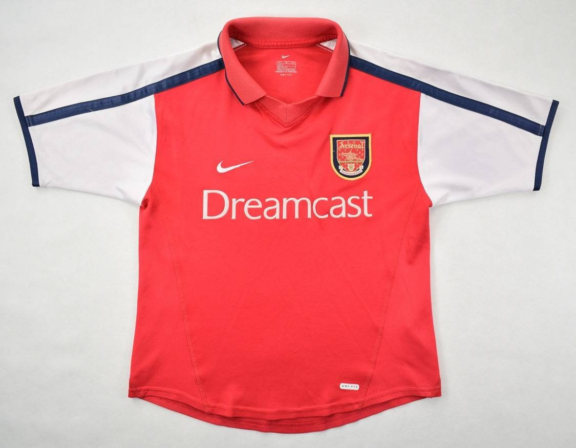 2000-02 ARSENAL LONDON SHIRT M. BOYS Premier League \ Arsenal FC ...