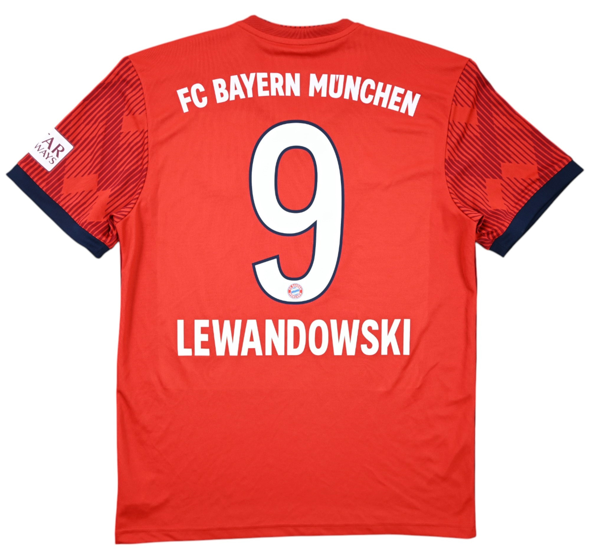 2018-19 BAYERN MUNCHEN *LEWANDOWSKI* SHIRT M German Clubs \ Bayern ...