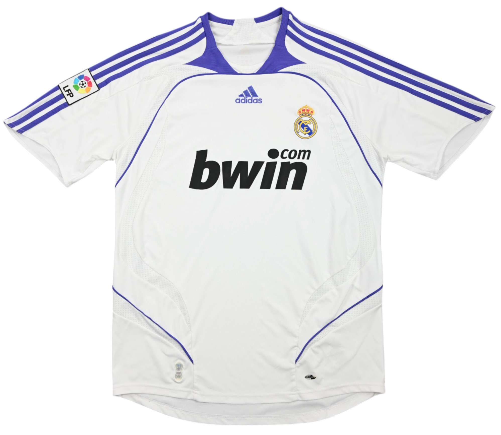 2007-08 REAL MADRID SHIRT L Spanish Clubs \ Real Madrid New in ...