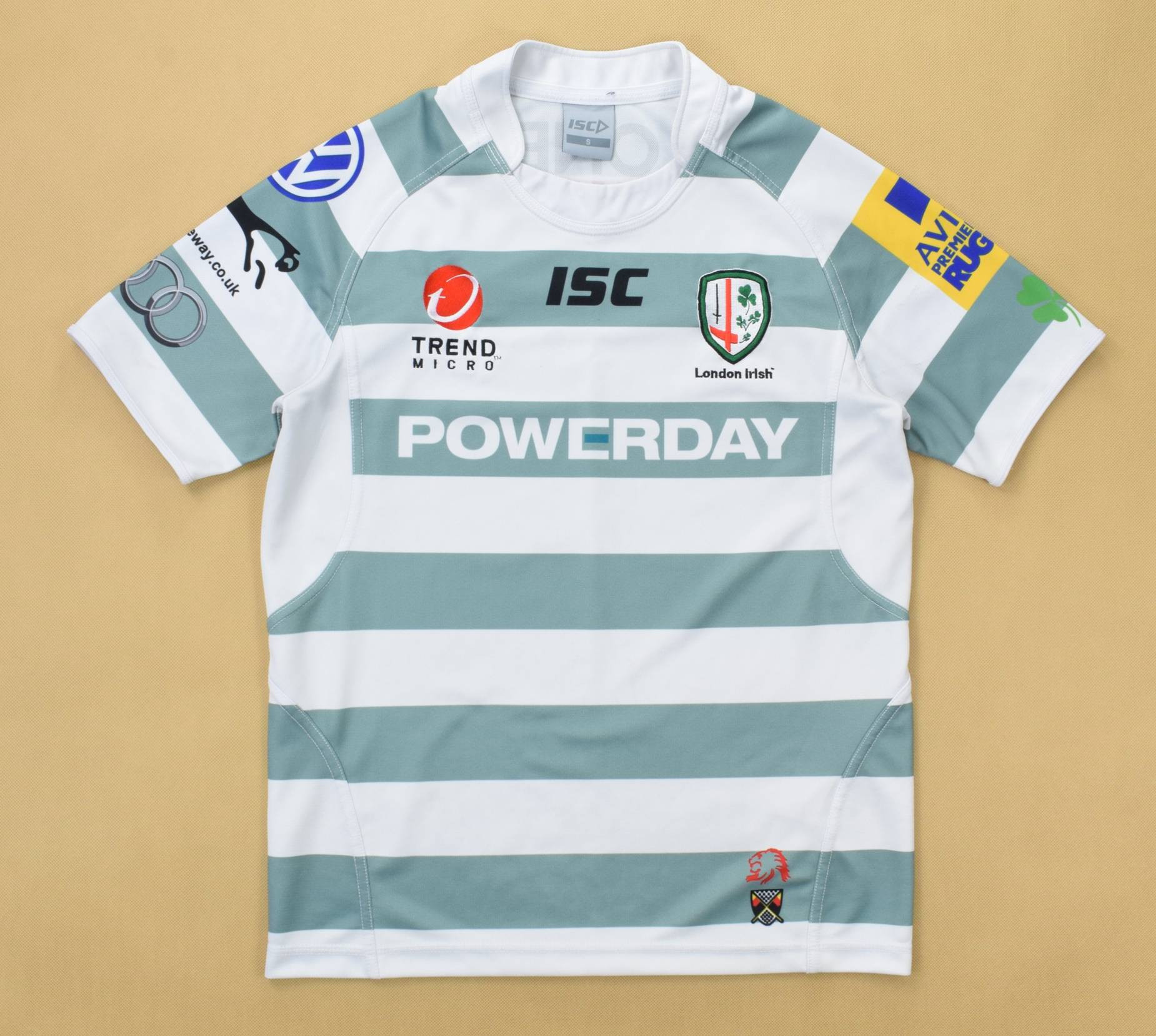 LONDON IRISH RUGBY ISC SHIRT S Rugby \ Rugby Union \ London Irish ...
