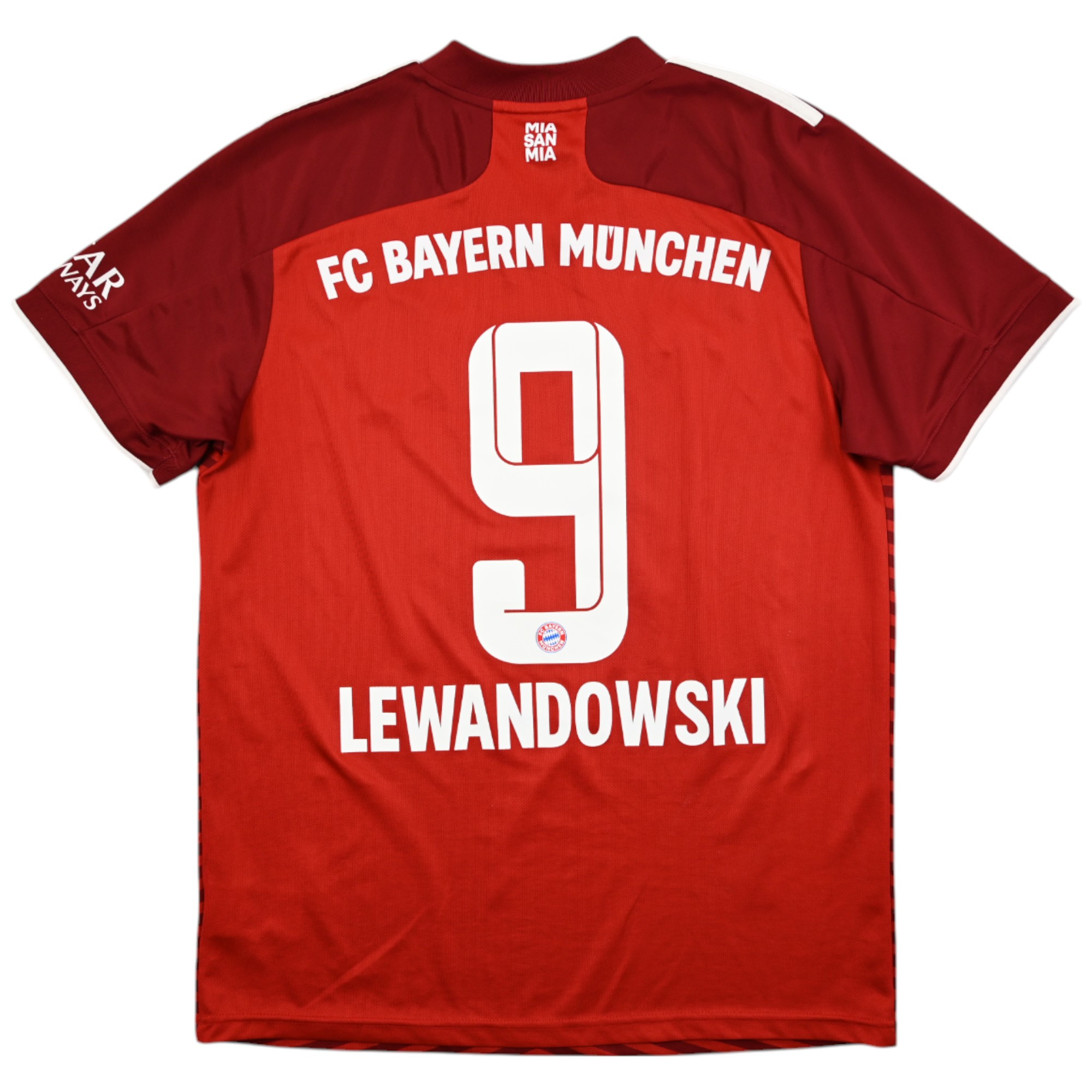 2021-22 BAYERN MUNCHEN *LEWANDOWSKI* SHIRT M German Clubs \ Bayern ...